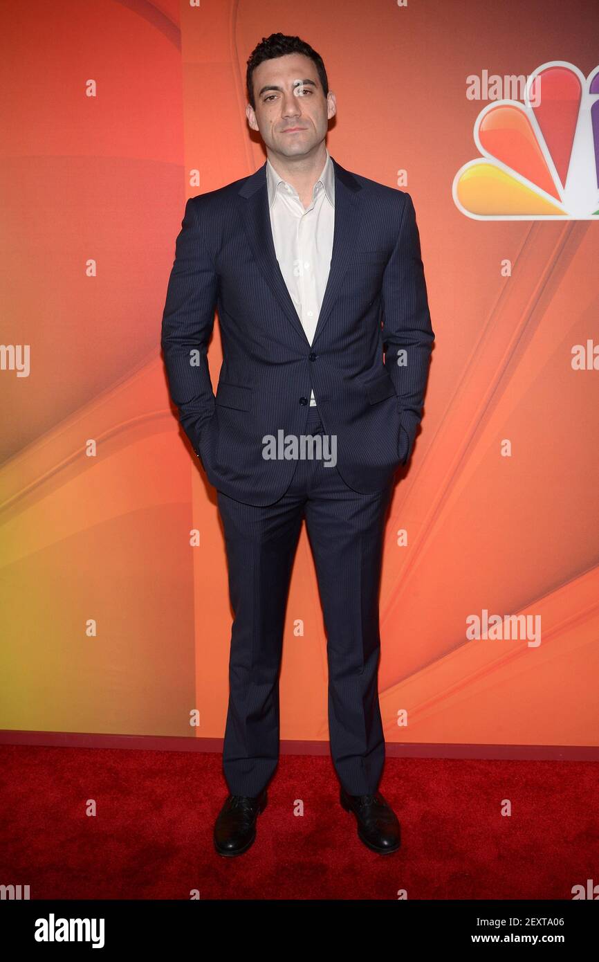 Actor Morgan Spector attends the 2014 NBC Upfront Presentation at the ...