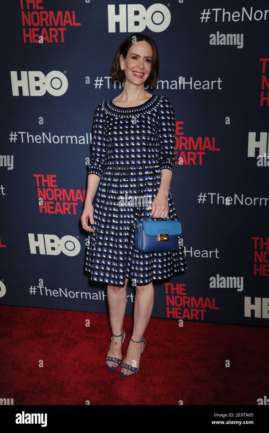 Sarah Paulson attends the HBO Films The Normal Heart New York Premiere ...