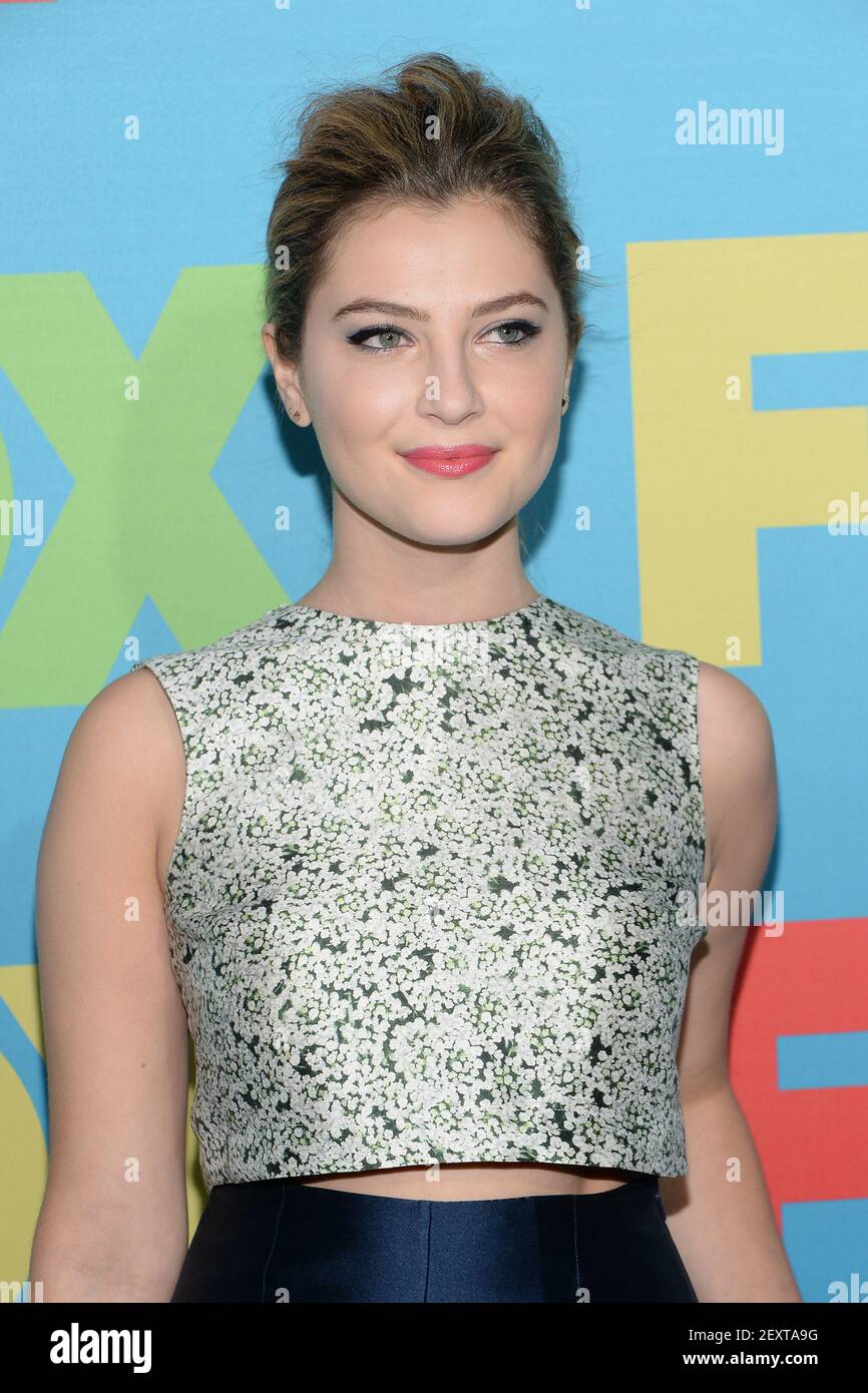 Actress Zoe Levin attends the 2014 FOX Upfront presentation at the Beacon Theatre in New York ...