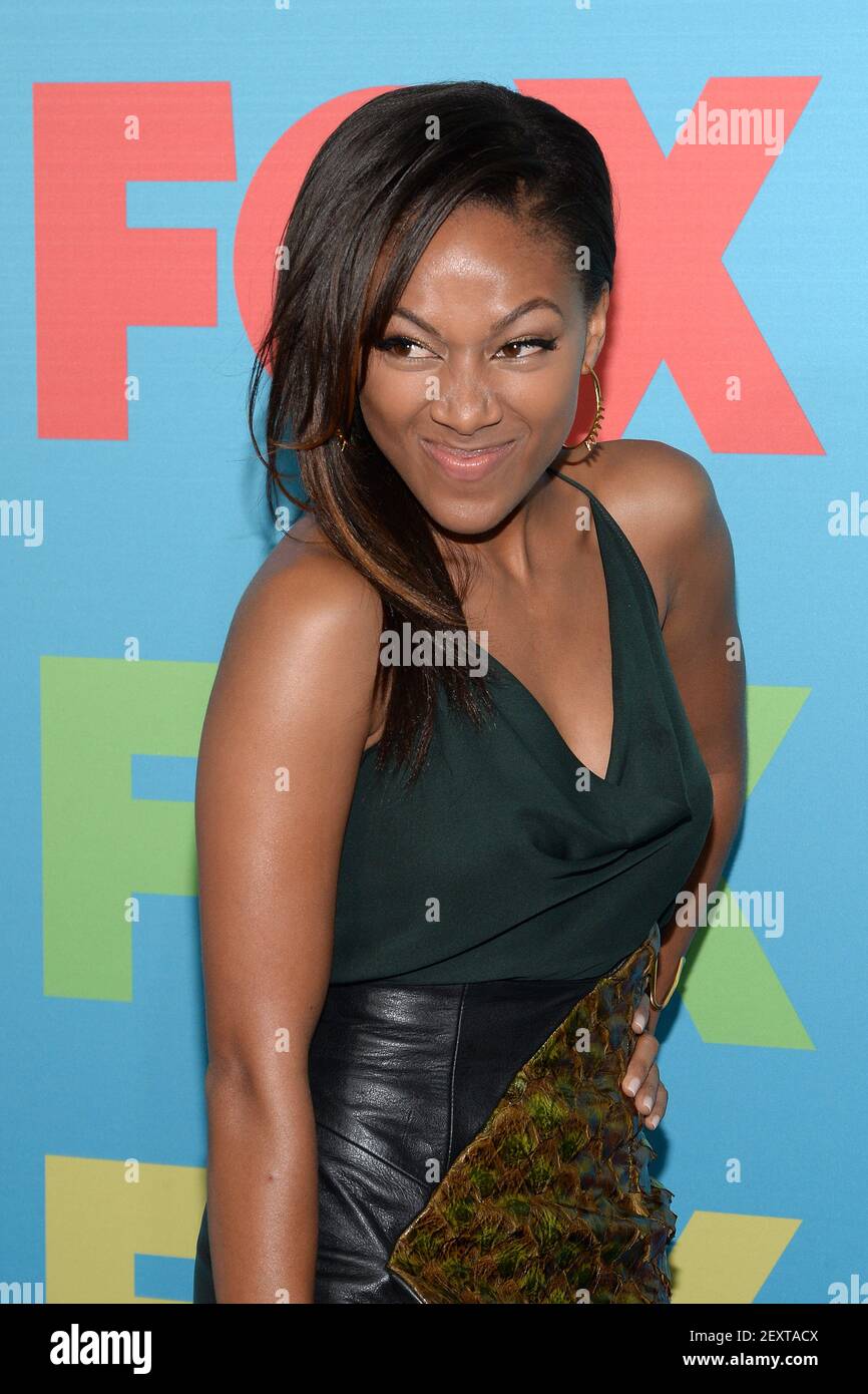 Actress Nicole Beharie attends the 2014 FOX Upfront presentation at the Beacon Theatre in New ...