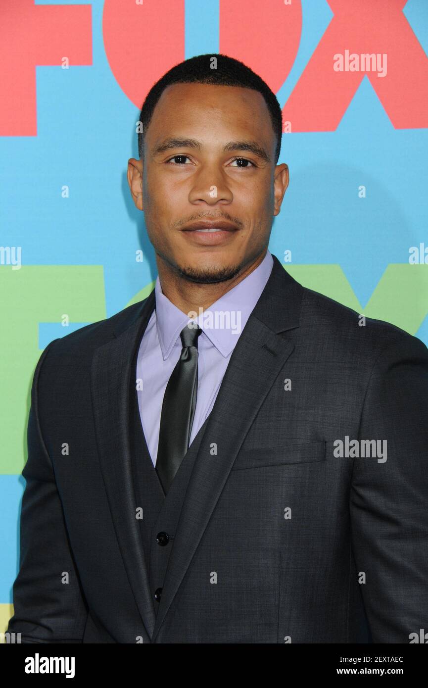 Trai Byers attends the 2014 Fox Upfront Presentation, held at the ...