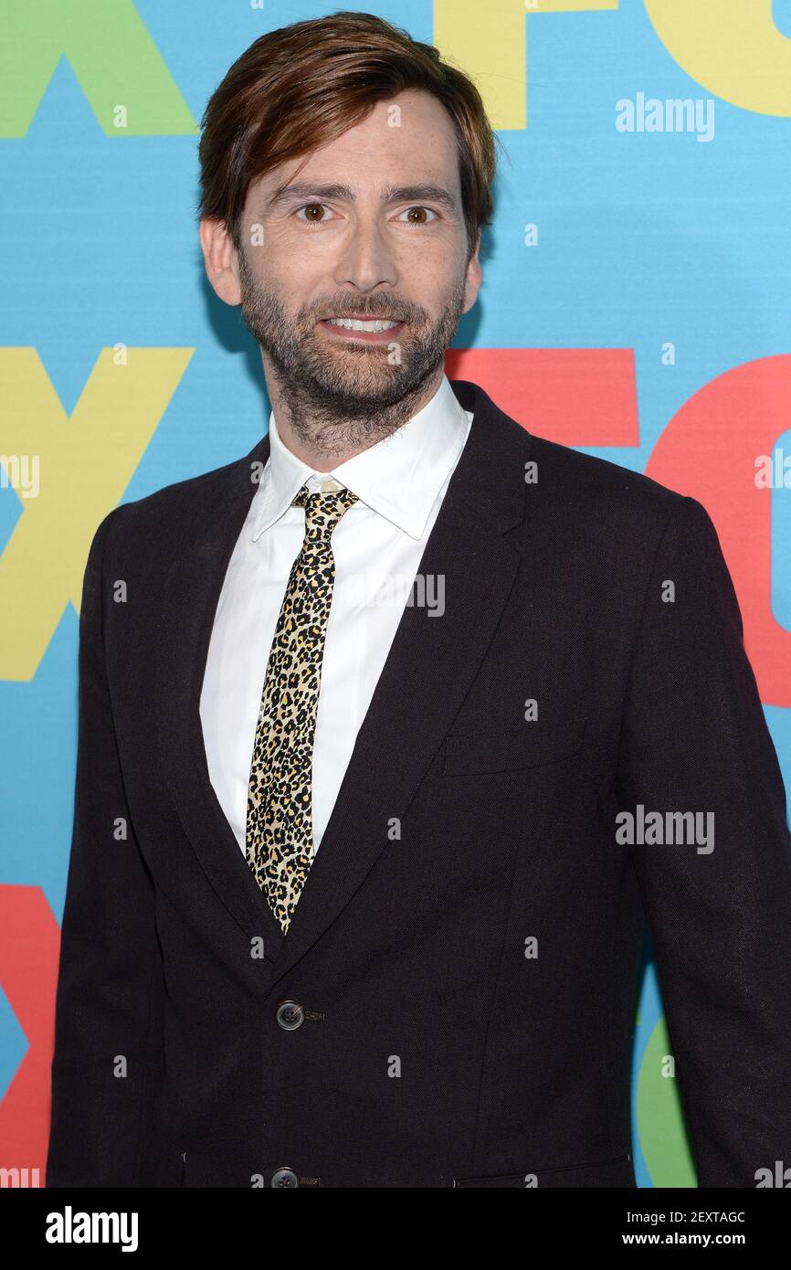 Actor David Tennant attends the 2014 FOX Upfront presentation at the ...