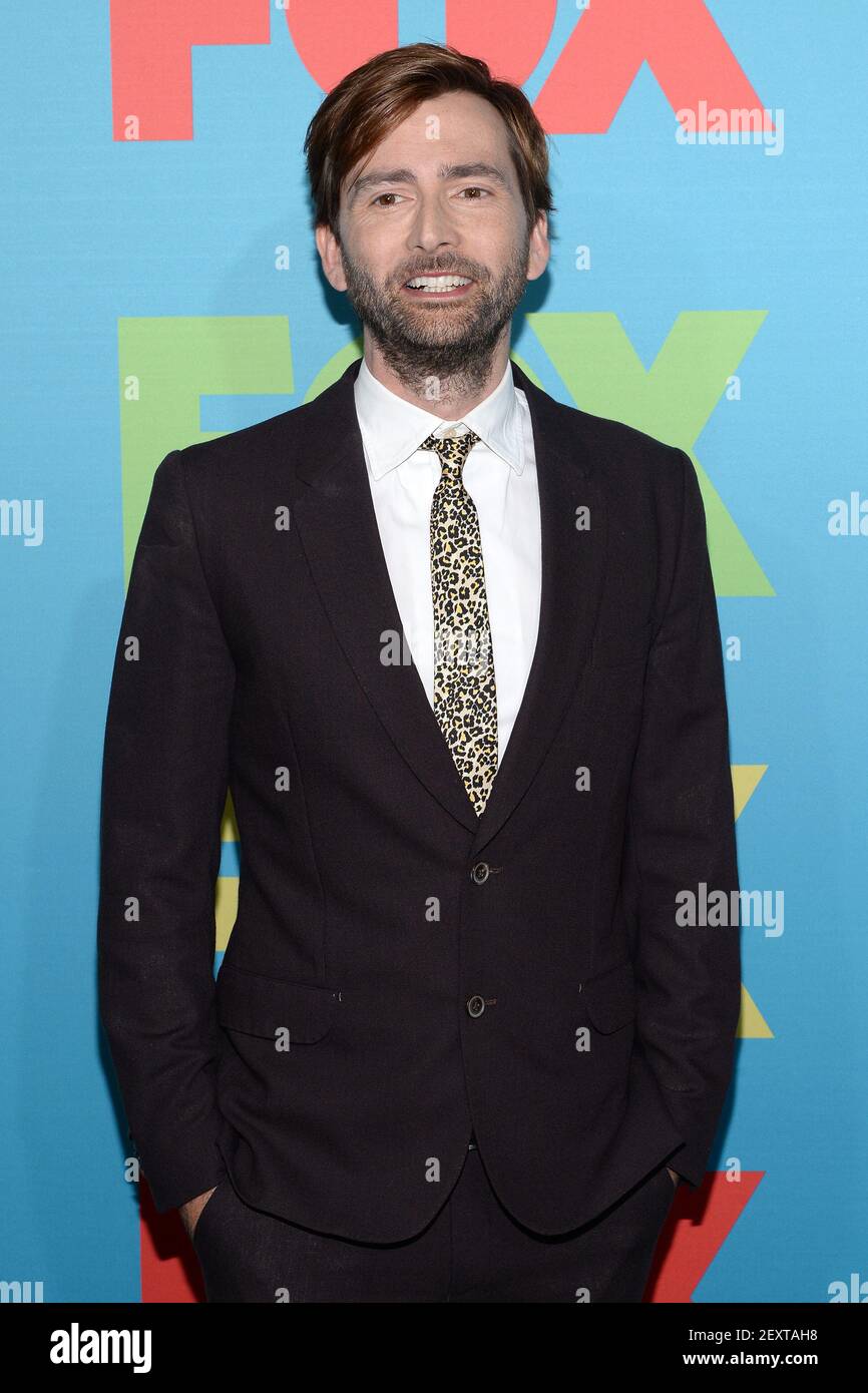 Actor David Tennant attends the 2014 FOX Upfront presentation at the ...