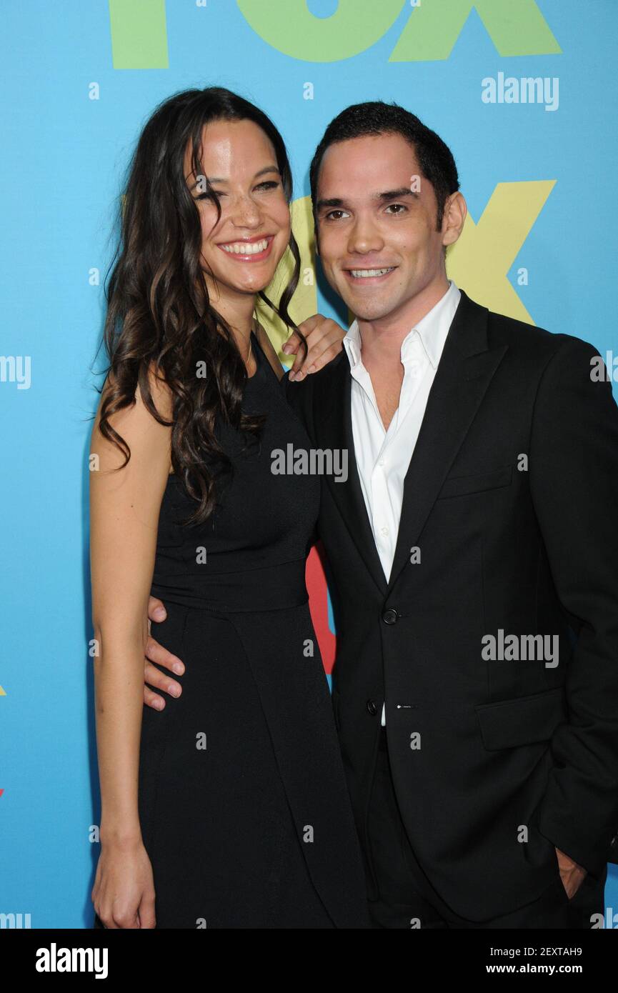 Caroline Ford, Reece Ritchie attend the 2014 Fox Upfront Presentation, held at the Beacon ...