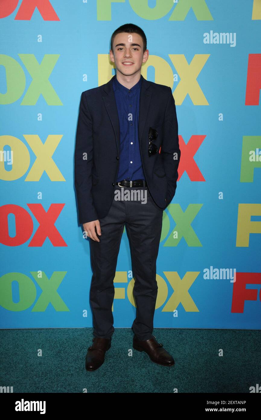 Charlie Rowe attends the 2014 Fox Upfront Presentation, held at the ...