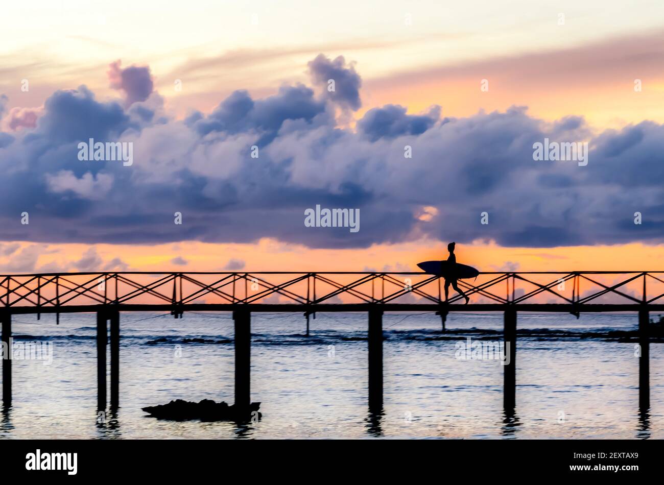 Philippines cloud 9 siargao surf hi-res stock photography and images ...
