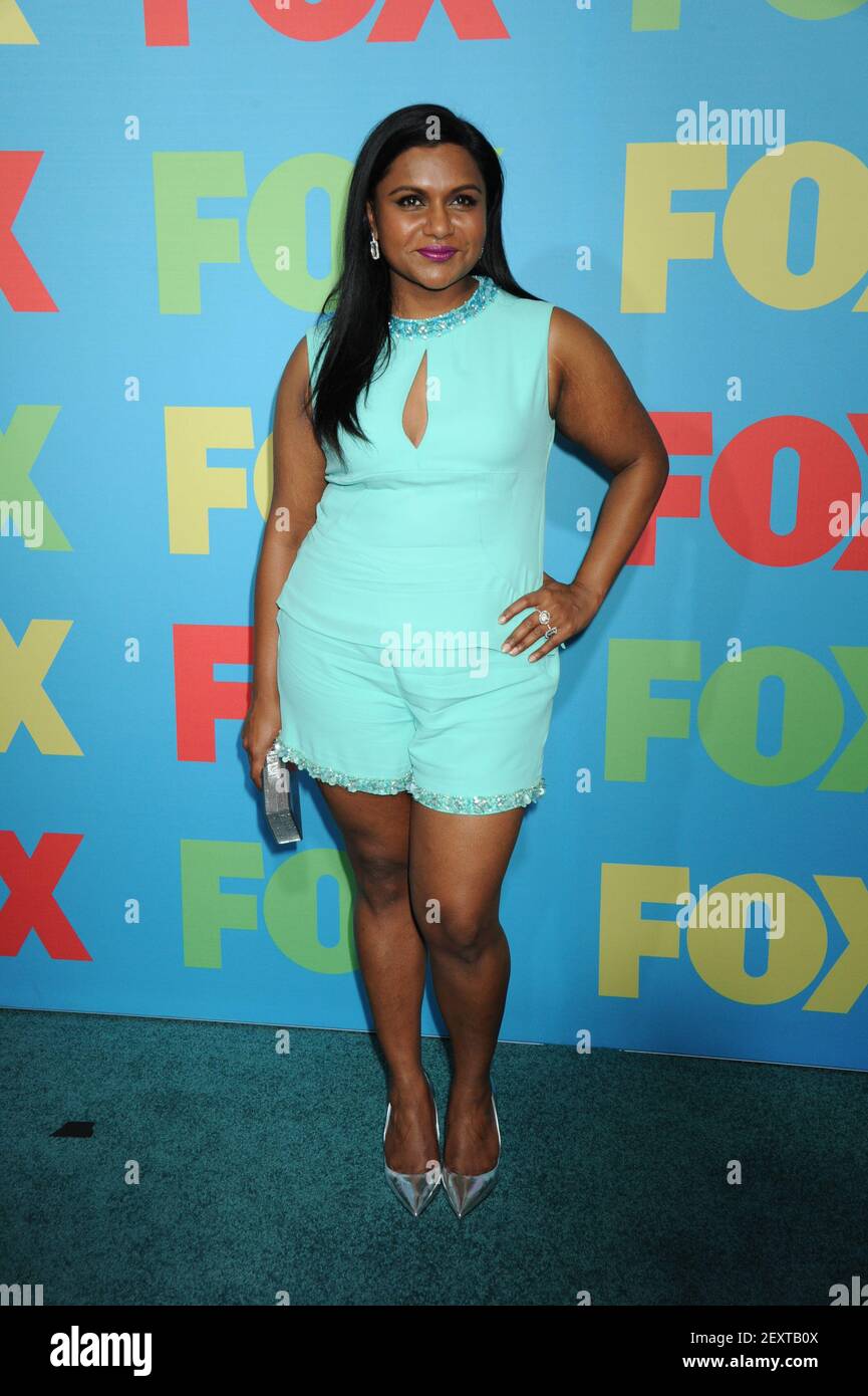 Mindy Kaling Attends The 2014 Fox Upfront Presentation Held At The