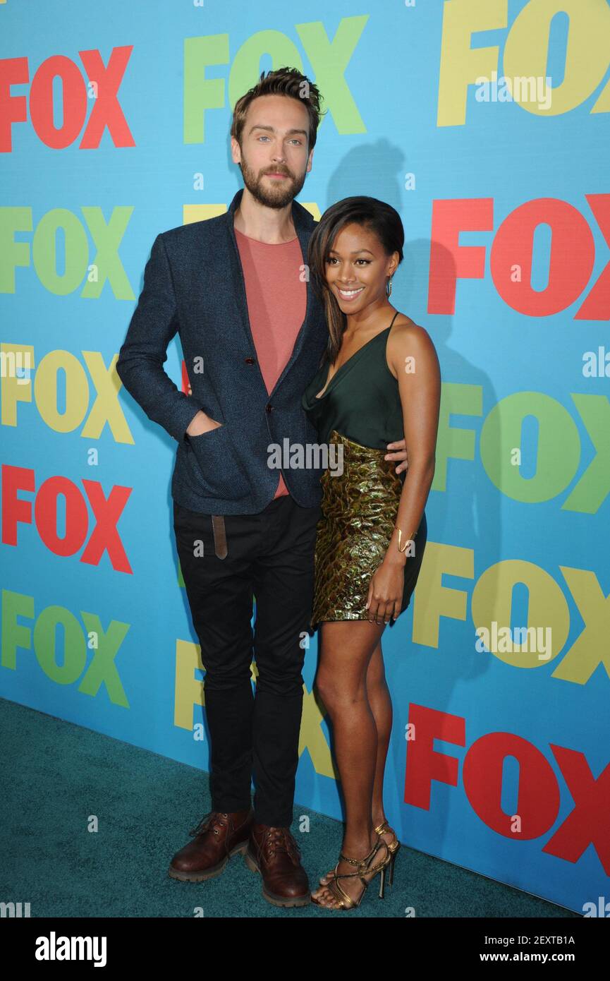 Tim Mison, Nicole Beharie attends the 2014 Fox Upfront Presentation, held at the Beacon Theatre ...
