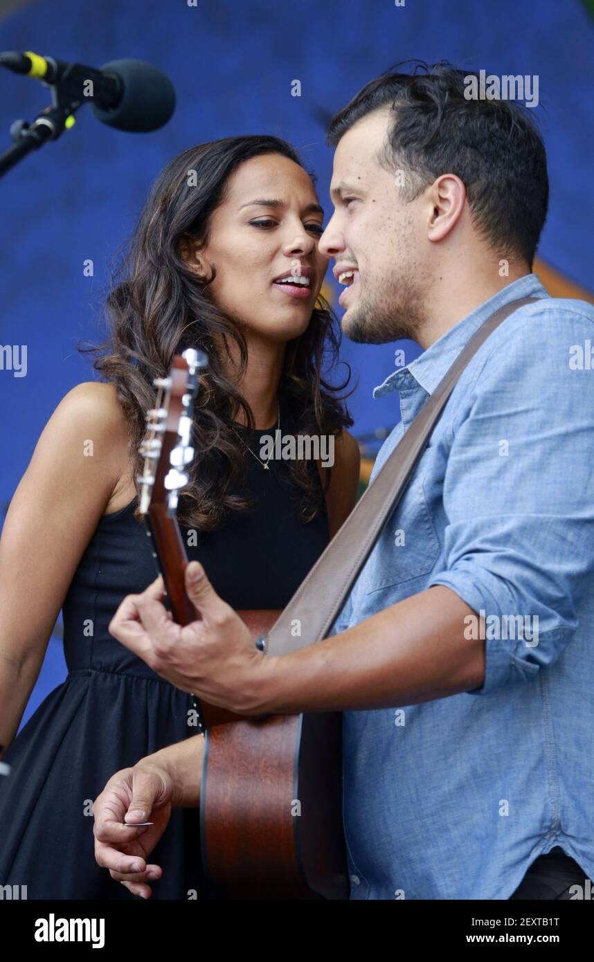 02 May 2014. New Orleans, Louisiana. Amanda Sudano and Abner Ramirez of ...