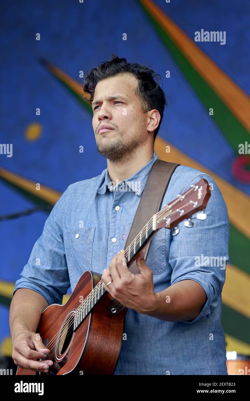 02 May 2014. New Orleans, Louisiana. Abner Ramirez of Jonnyswim at the ...