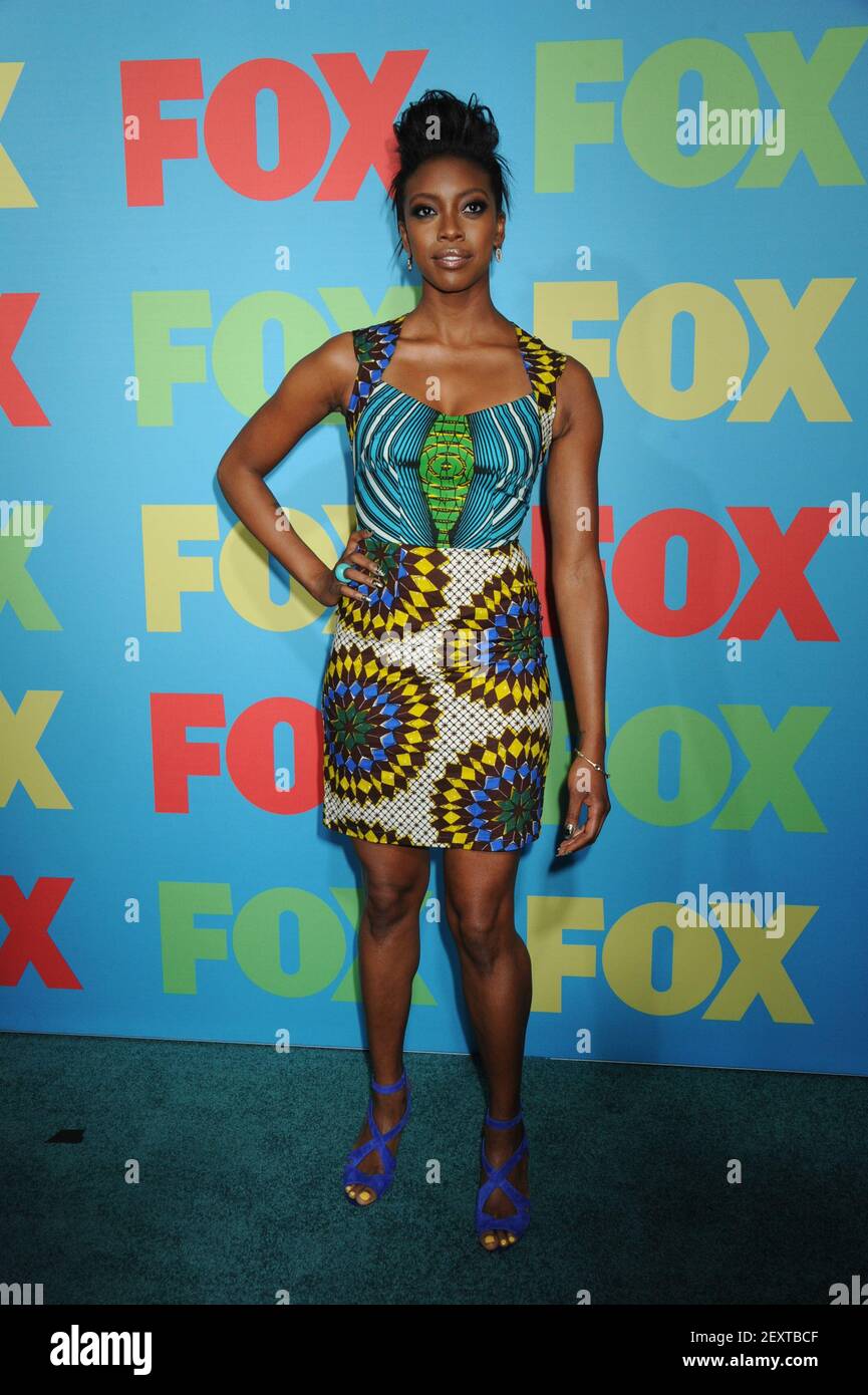 Condola Rashad attends the 2014 Fox Upfront Presentation, held at the ...
