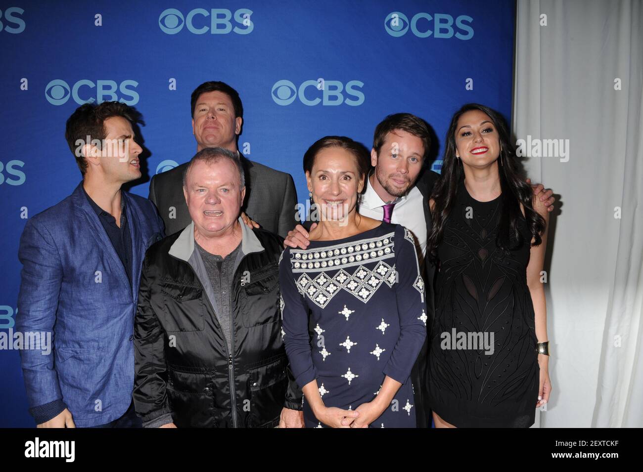 L-R: Joey McIntyre, Jimmy Dunn, Jack McGee, Laurie Metcalf, Tyler ...