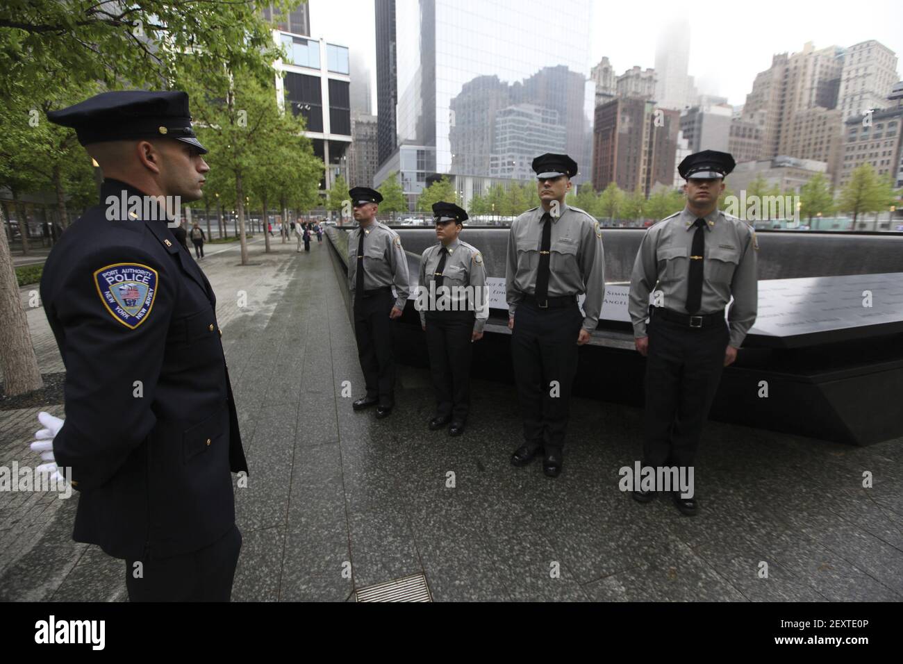 May 15, 2014, New York, New York, USA - WTC1 looms through the fog over ...