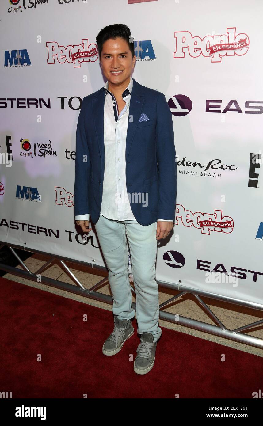 Designer Julian Chang attends the opening party for the Miami Fashion ...