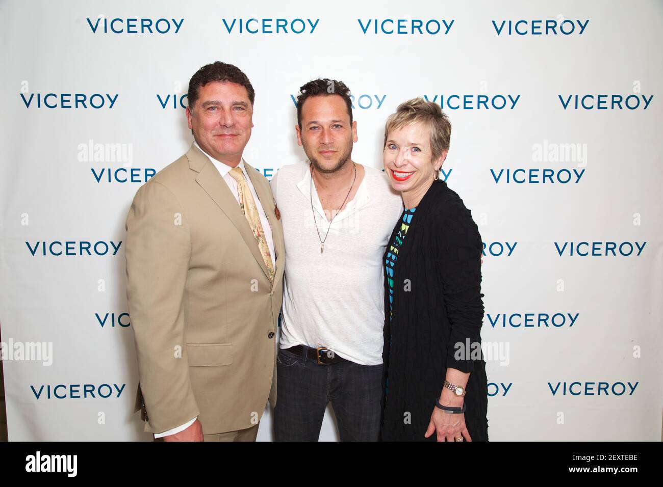 Sal Abaunza, Jeremy Penn and Mary Pierson attend "The Gaze" Exhibition ...