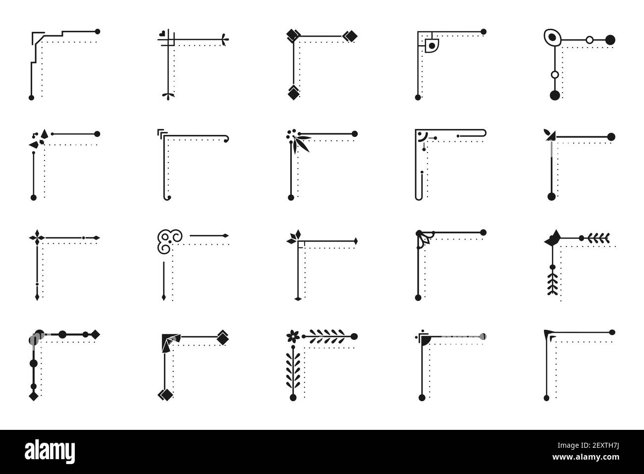 Simple Corner Border Designs For Cards