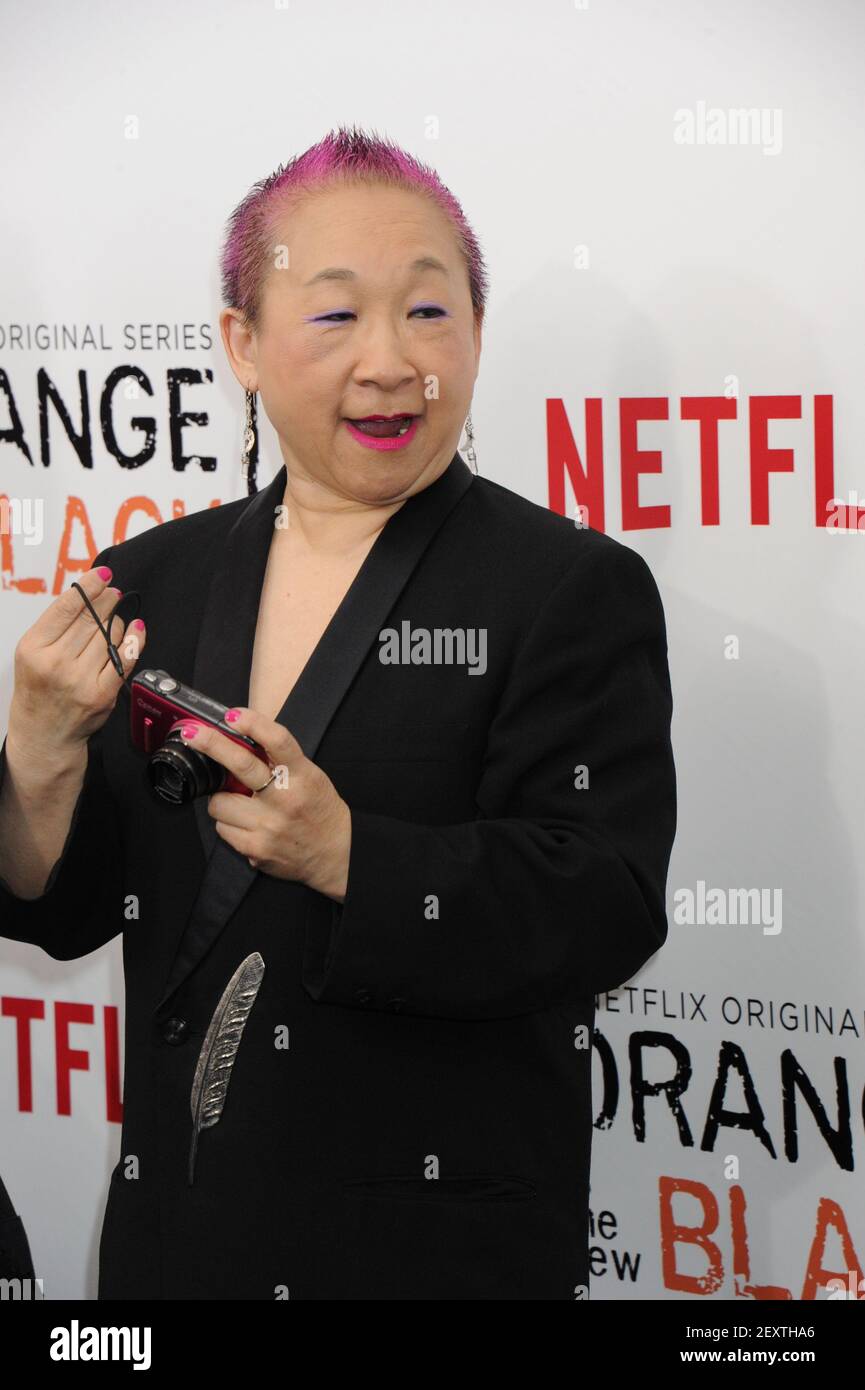 Lori Lin Chinn attends the Orange Is The New Black Season 2 Premiere ...
