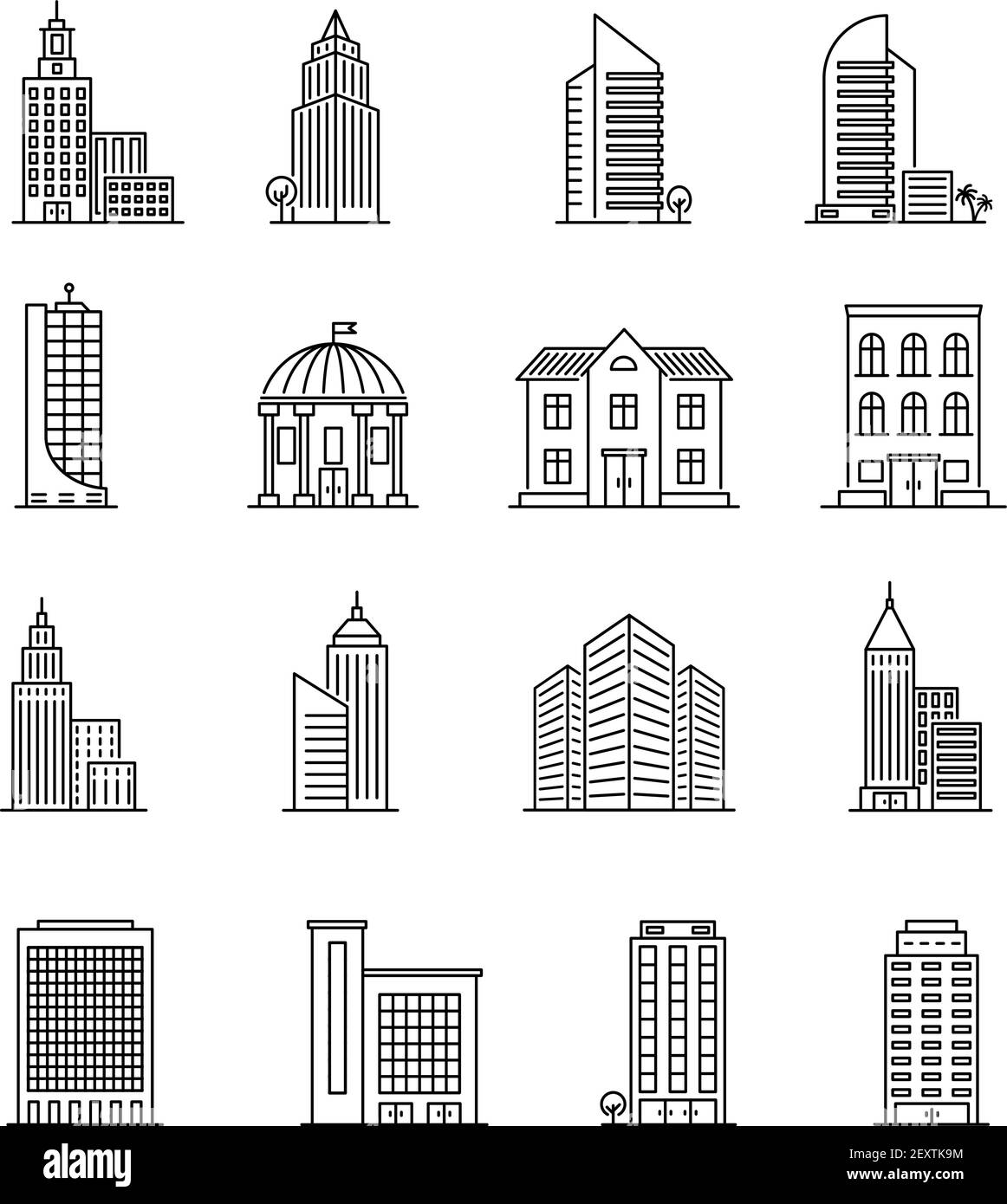 Architectural Drawings Of Skyscrapers
