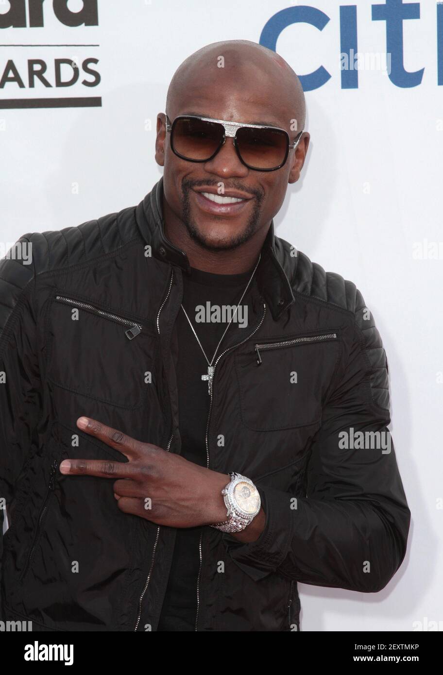 Floyd Mayweather Jr. attends The 2014 Billboard Music Awards held at ...