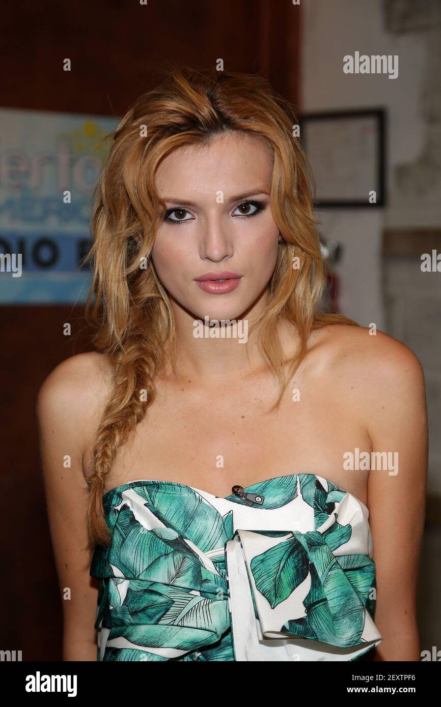 Actress Bella Thorne ( Blended) is seen during "Despierta America" on ...