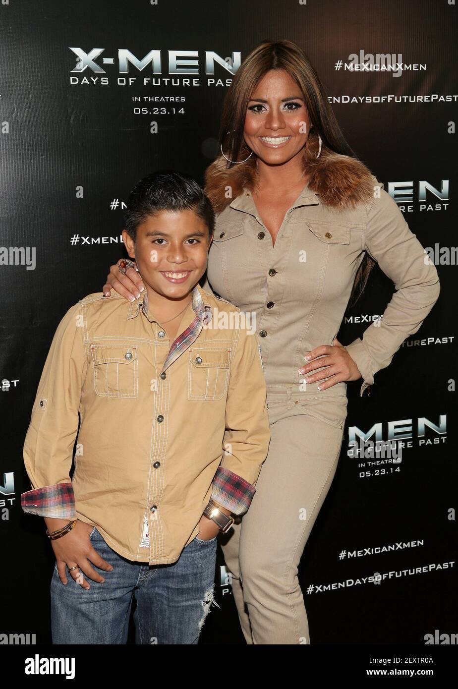 Joe Joe and Maripily Rivera attends the X-Men: Days of Future Past red ...