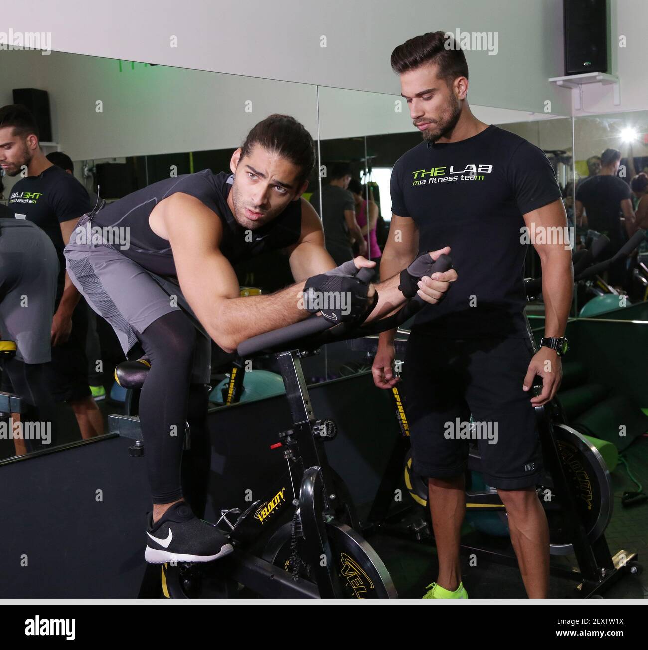 Jason Canela traines at The Lab Mia Fitness Team on May 19, 2014 in ...
