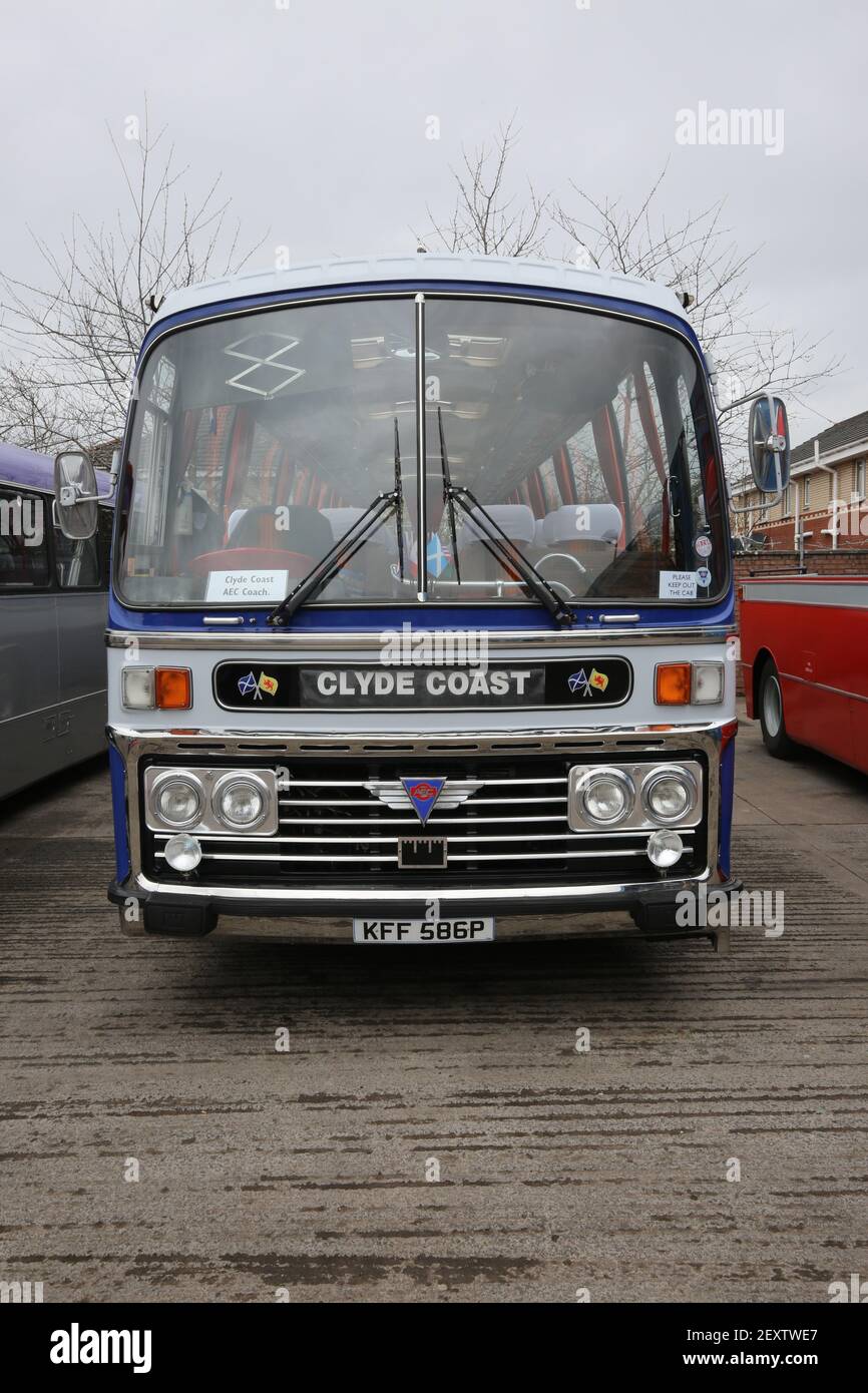 Stagecoach Garage, Kilmarnock, Scotland, UK 08 April 2018. An open day ...