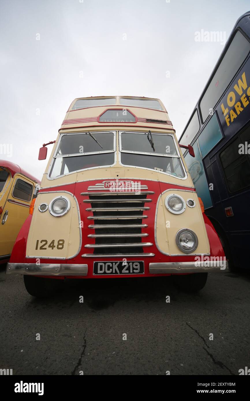 Stagecoach Garage, Kilmarnock, Scotland, UK 08 April 2018. An open day ...
