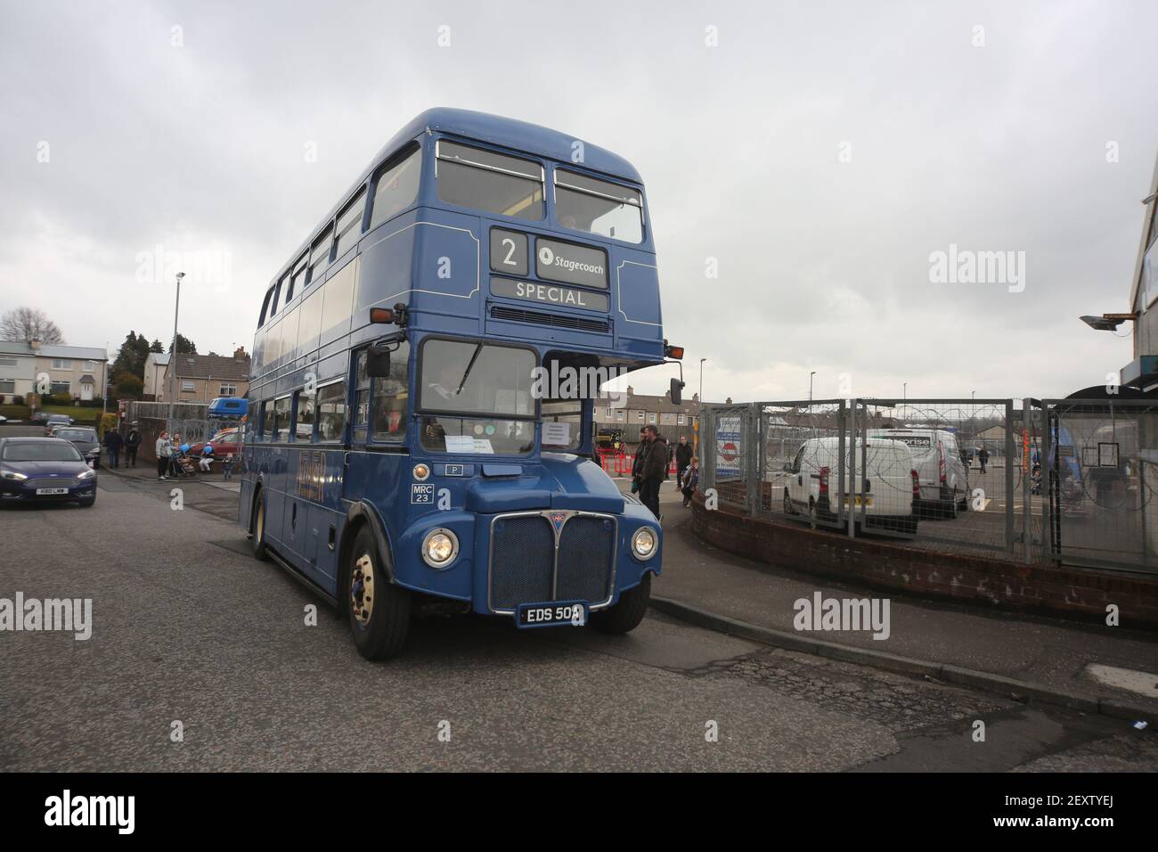 Stagecoach Garage, Kilmarnock, Scotland, UK 08 April 2018. An open day ...