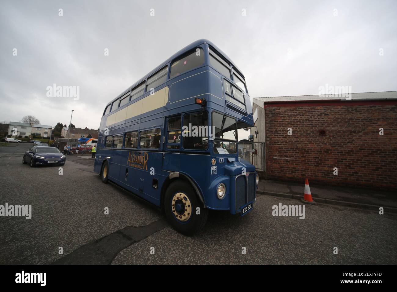 Stagecoach Garage, Kilmarnock, Scotland, UK 08 April 2018. An open day ...