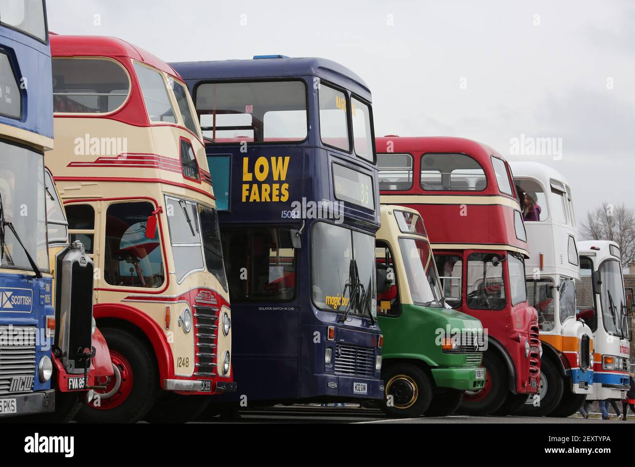 Stagecoach Garage, Kilmarnock, Scotland, UK 08 April 2018. An open day ...