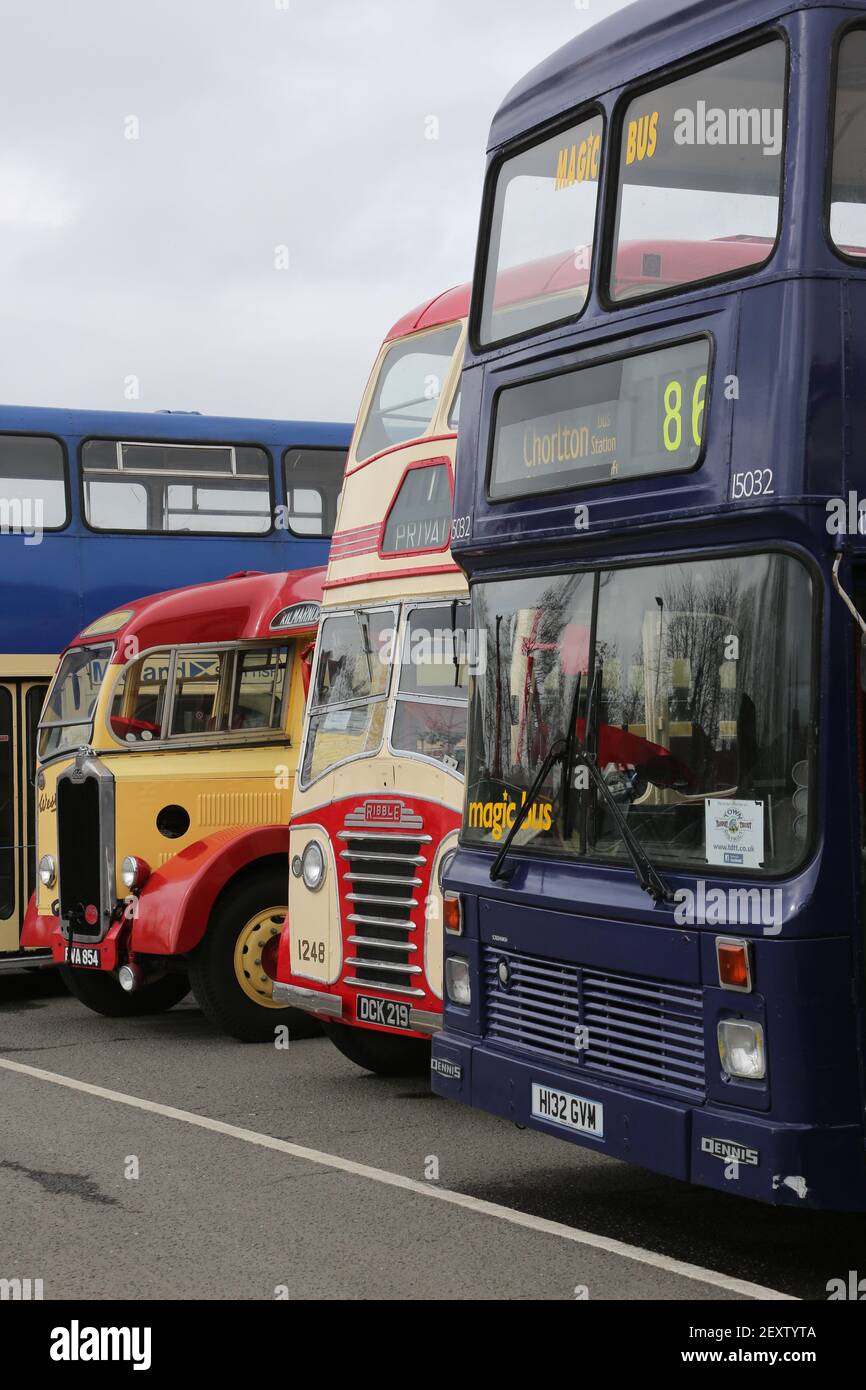 Stagecoach Garage, Kilmarnock, Scotland, UK 08 April 2018. An open day ...