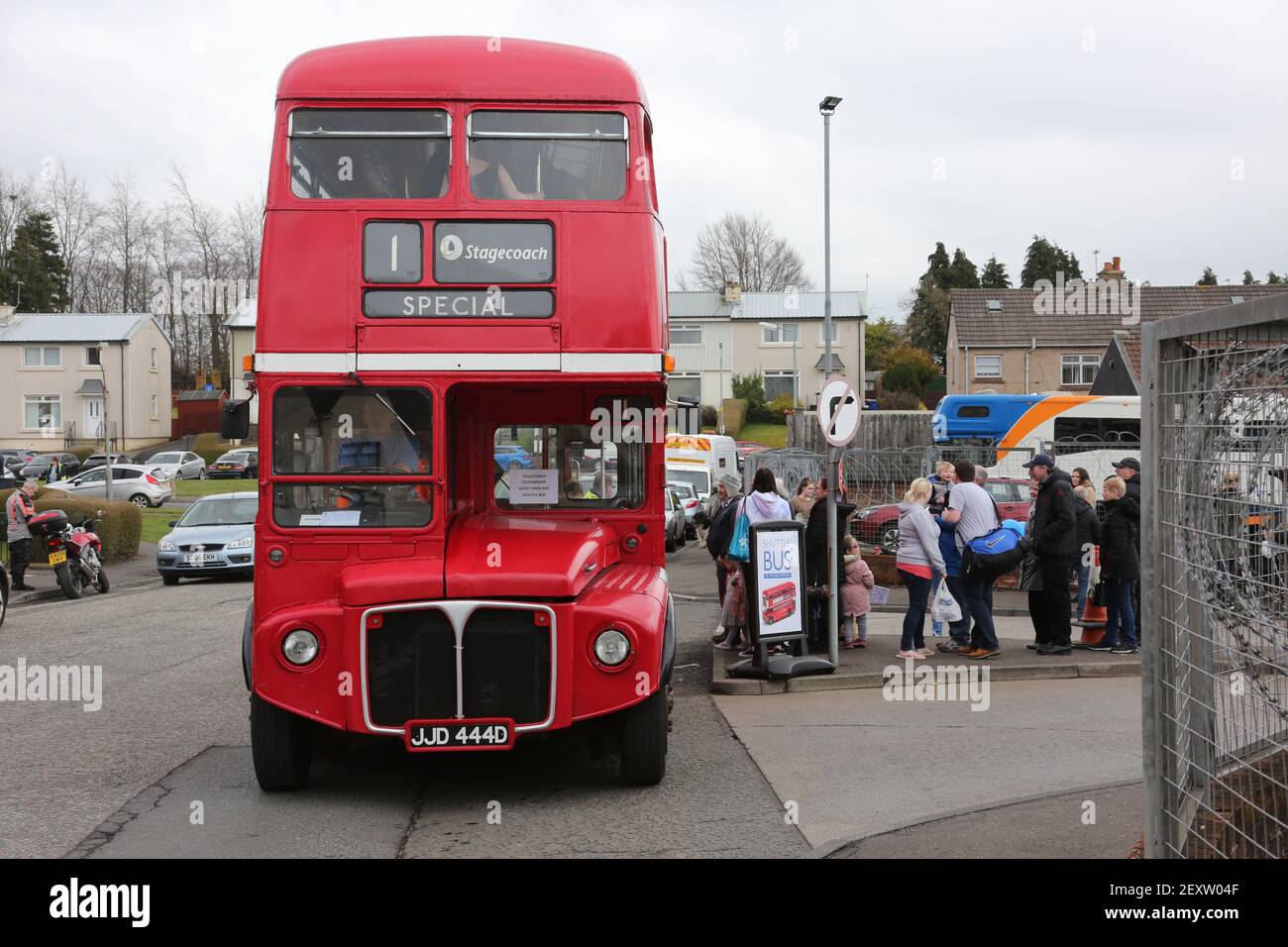 Stagecoach Garage, Kilmarnock, Scotland, UK 08 April 2018. An open day ...