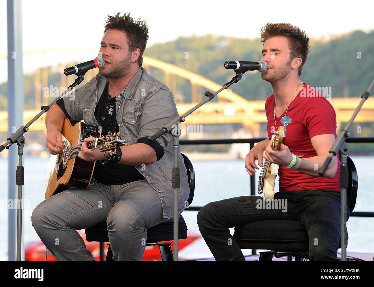 22 May 2014 - Pittsburgh, PA - Country music duo the SWON BROTHERS ...