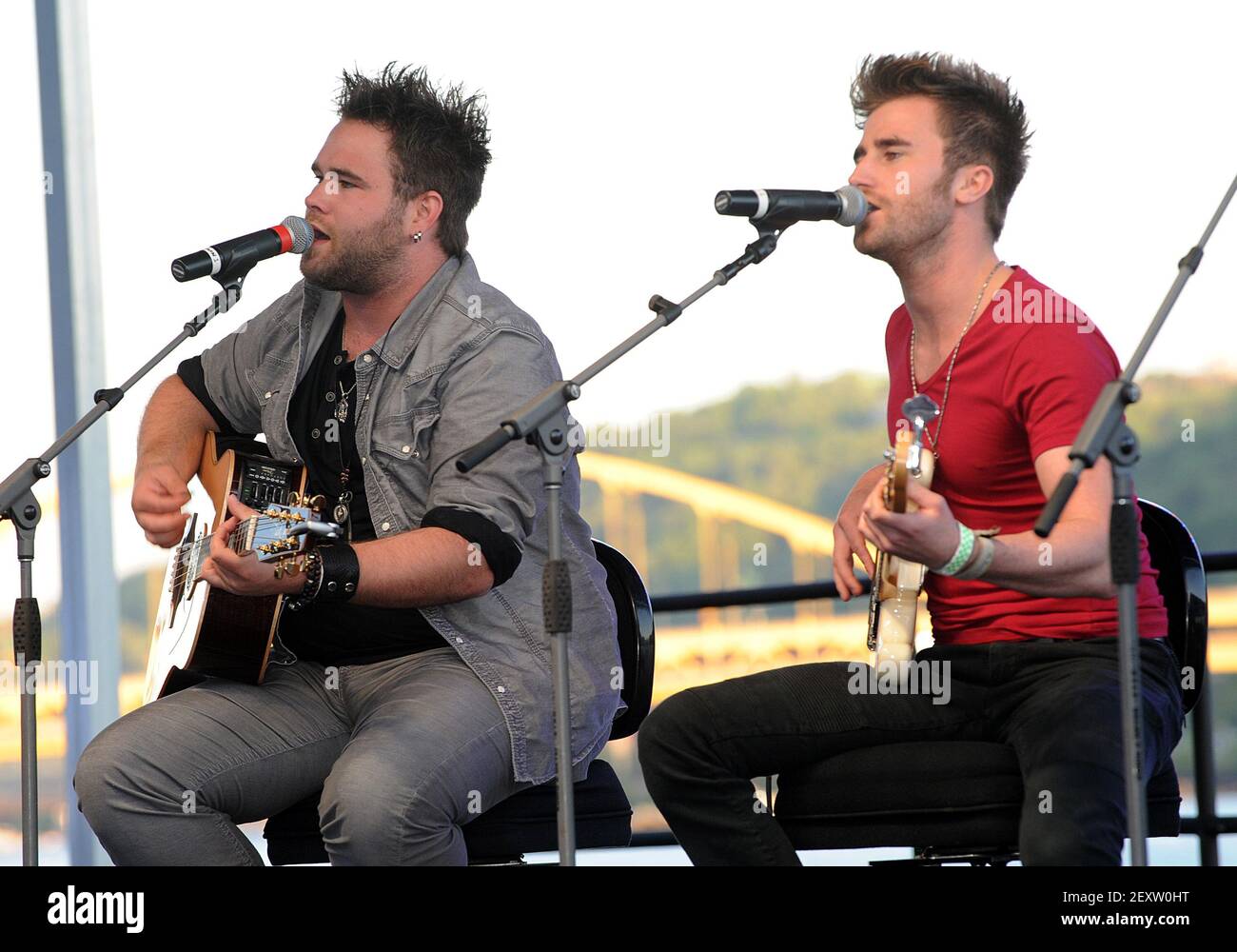 22 May 2014 - Pittsburgh, PA - Country music duo the SWON BROTHERS ...