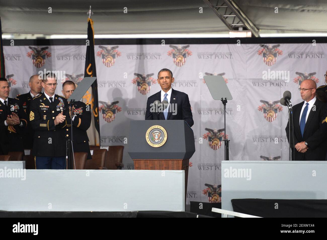 U.S. President Barack Obama speaks at the 2014 United States Military ...