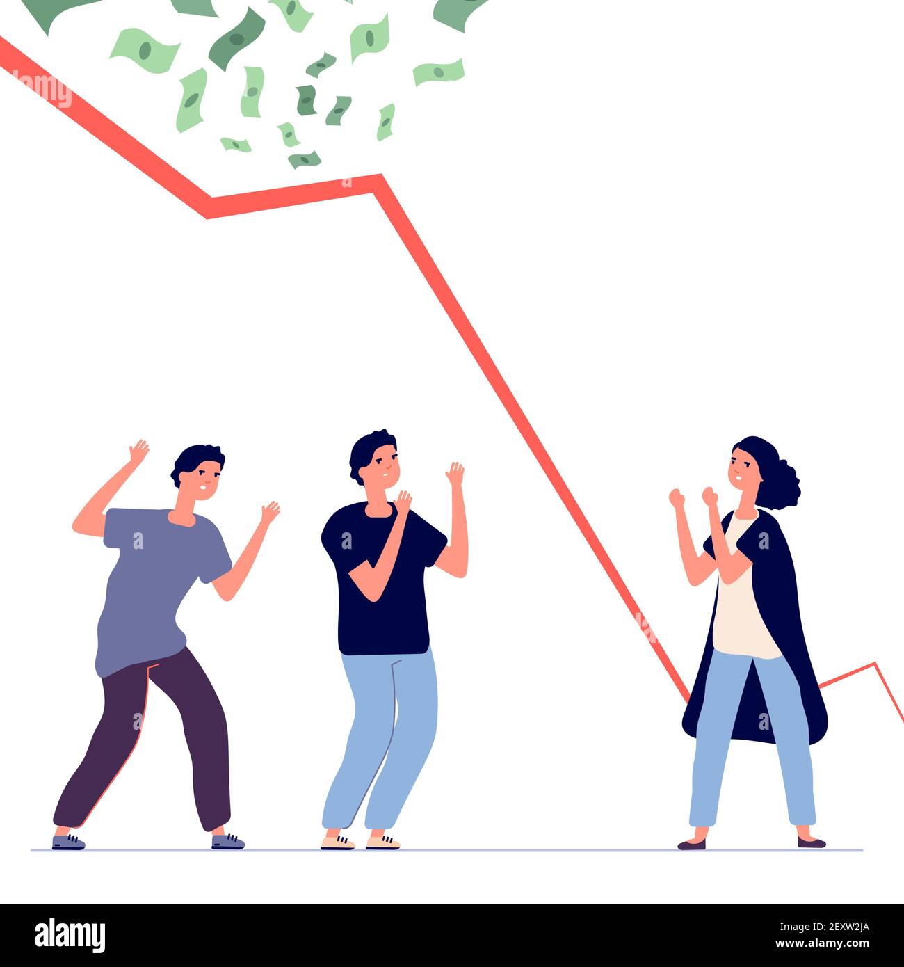 Stock losses Stock Vector Images - Alamy