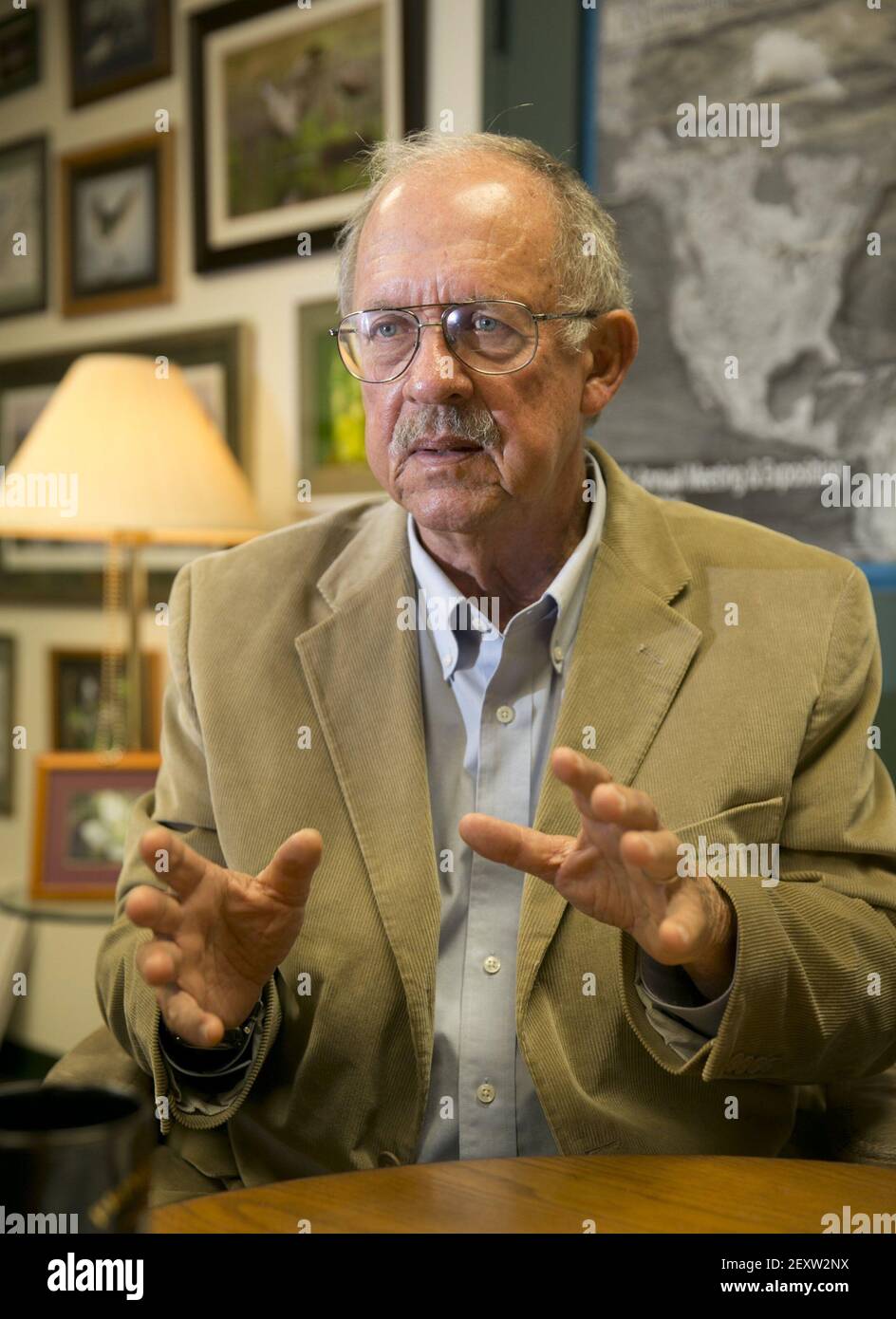 University of Miami geology professor Harold Wanless, who also chairs ...