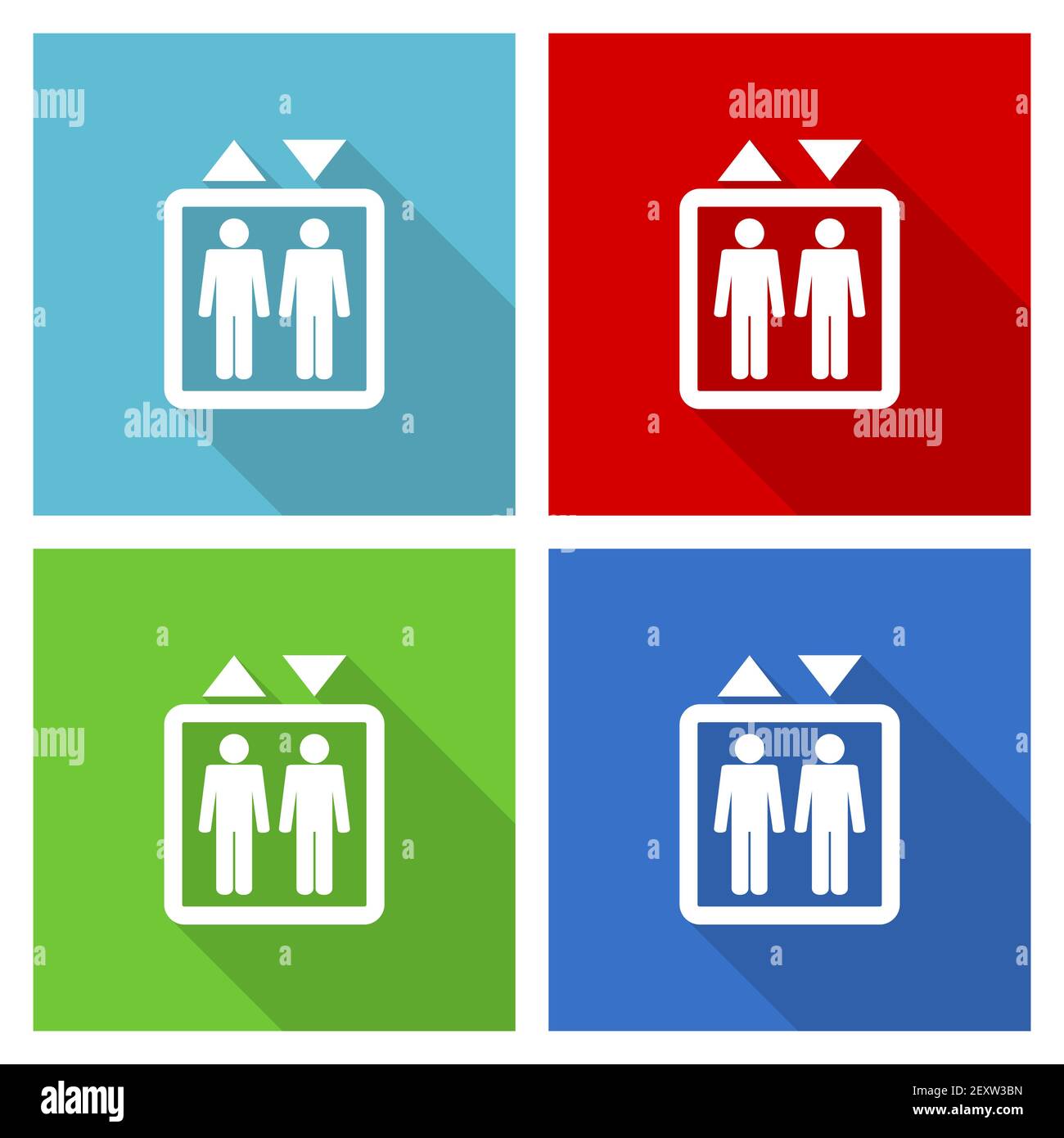 Elevator button label Stock Vector Images - Alamy