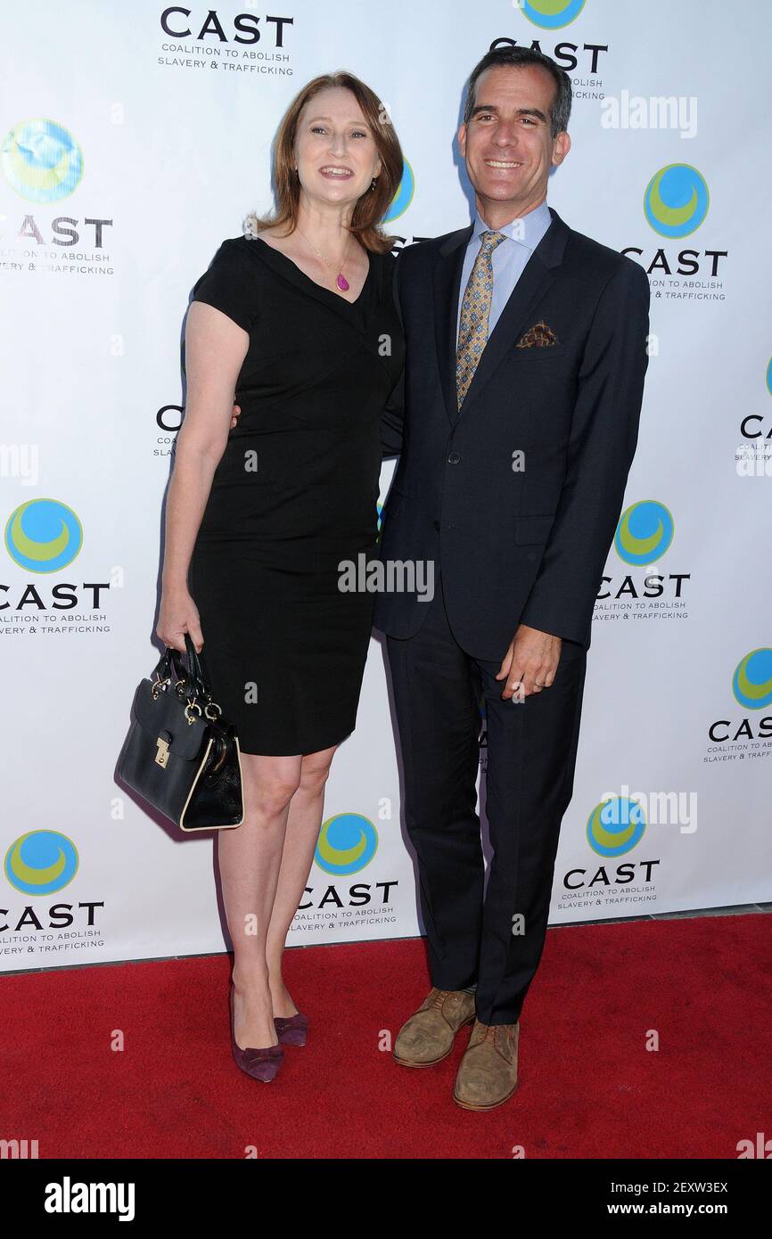 29 May 2014 - Los Angeles, California - Amy Wakeland, Eric Garcetti ...