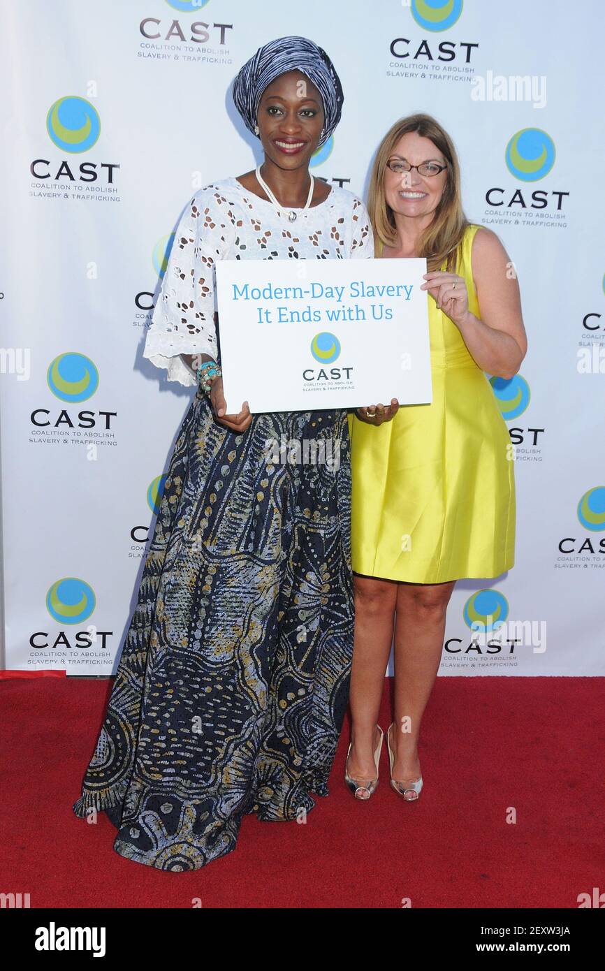 29 May 2014 - Los Angeles, California - Hafsat Abiola, Kay Buck. 16th ...