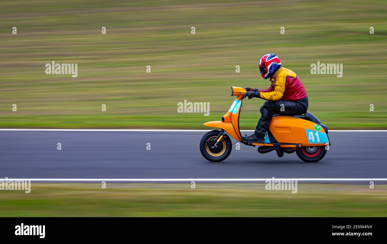 Moped track hi-res stock photography and images - Alamy