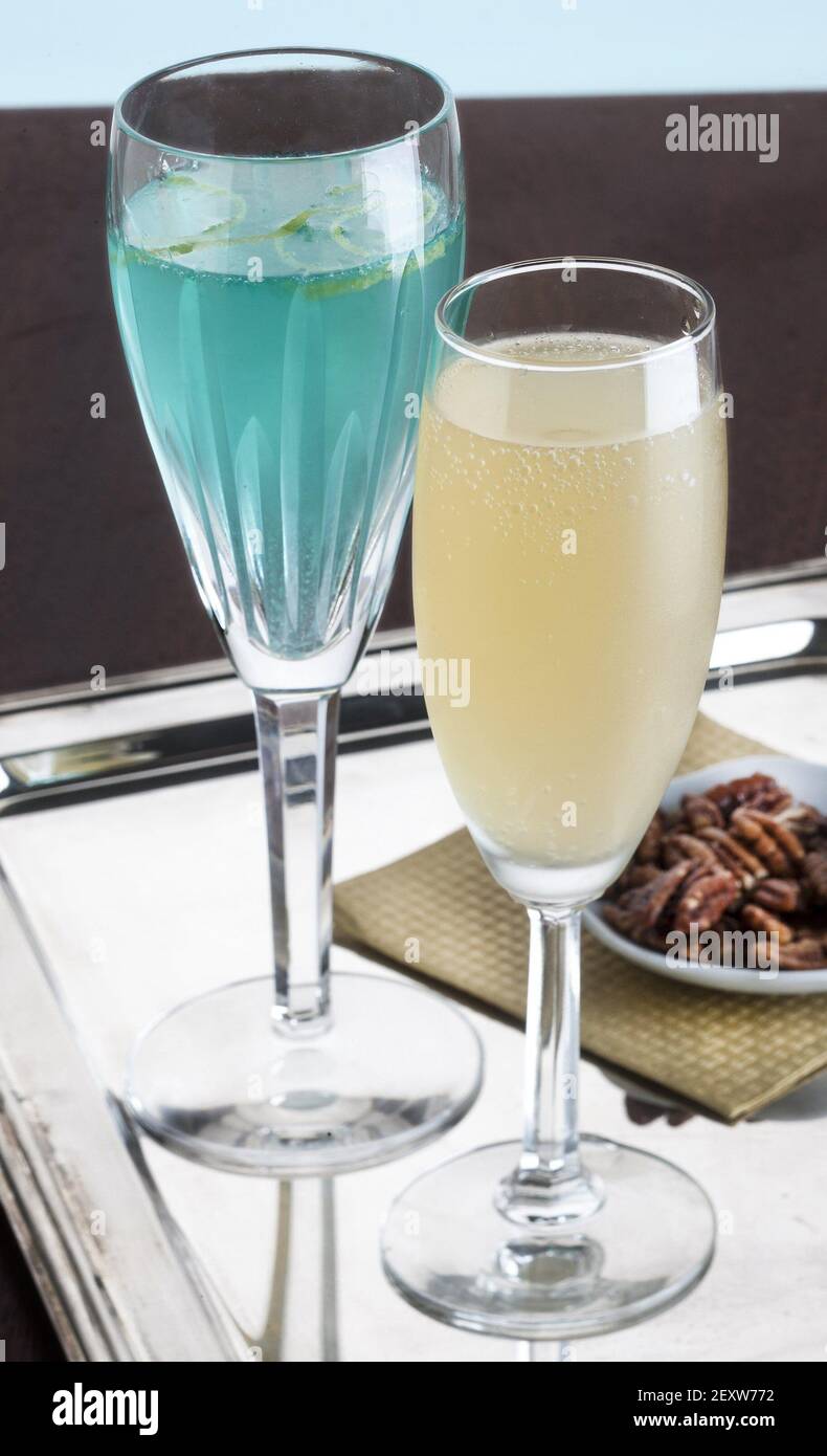 The Ritz Fizz, left, and Ritz Cocktail are two drinks that honor the ...