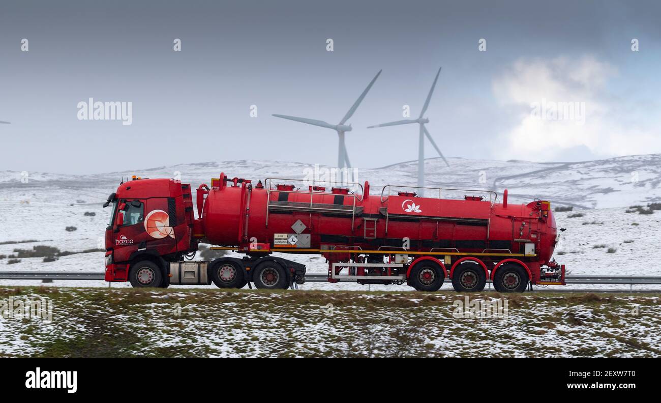 Lorry m6 motorway hi-res stock photography and images - Alamy