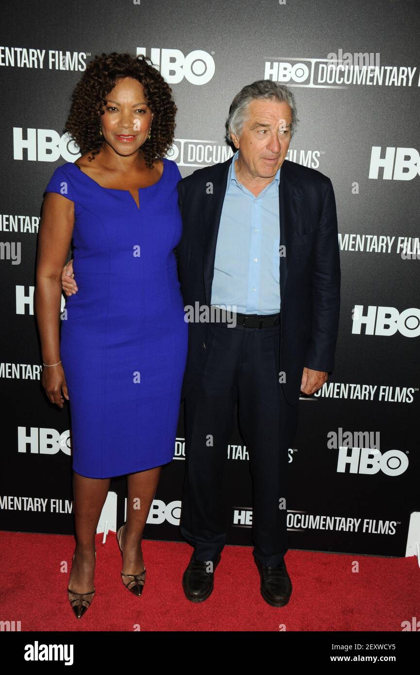 L-R: Grace Hightower, Robert De Niro attend the HBO Documentary ...