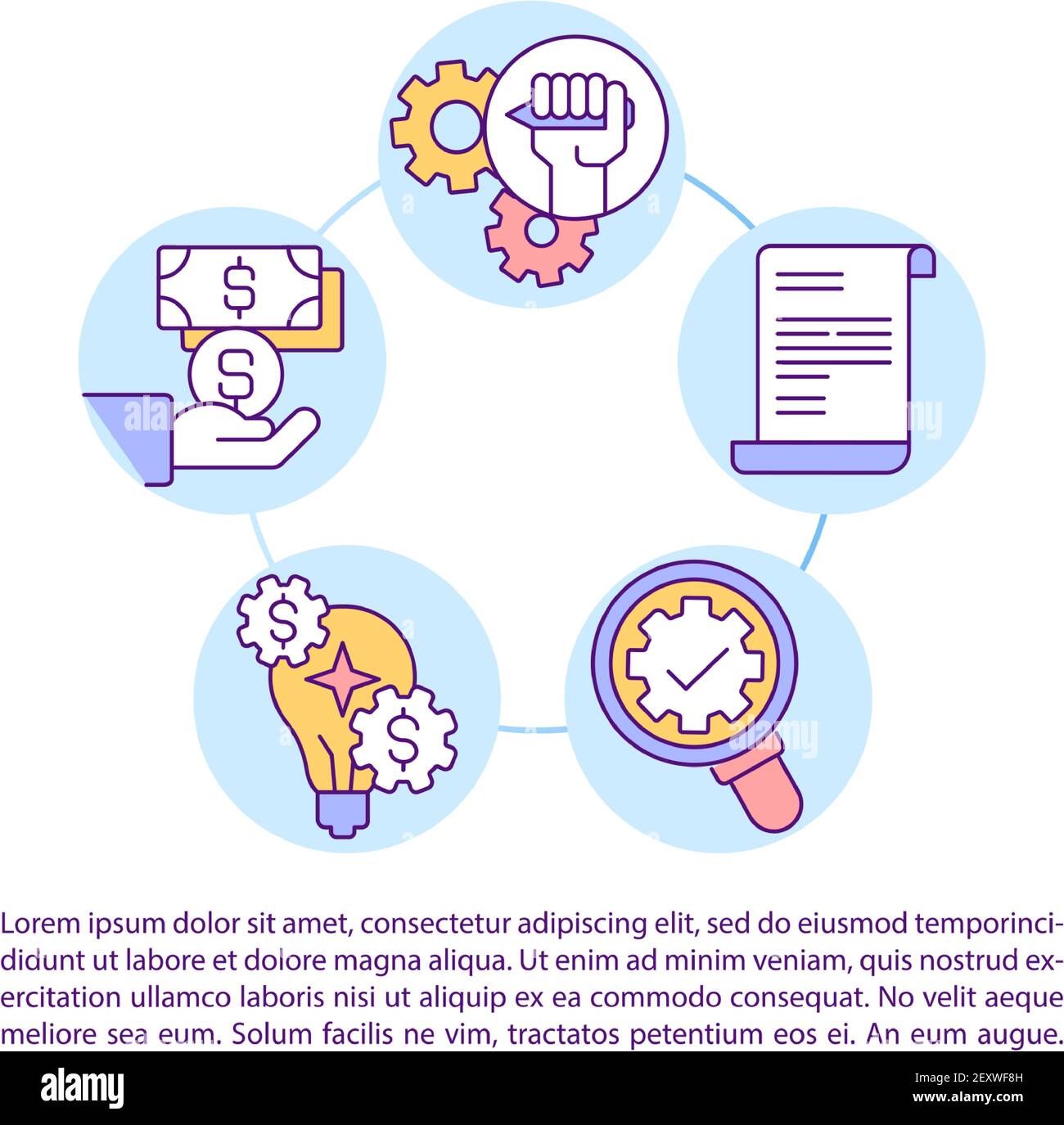 Grant writing tips concept icon with text Stock Vector Image & Art - Alamy