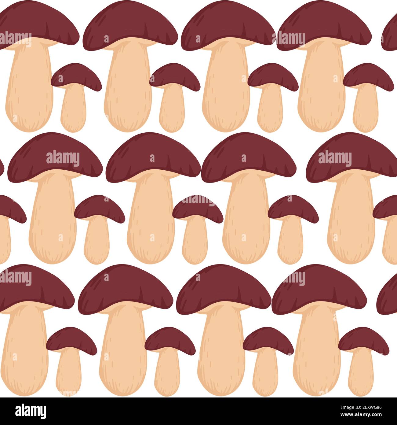 White spot mushroom Stock Vector Images - Alamy