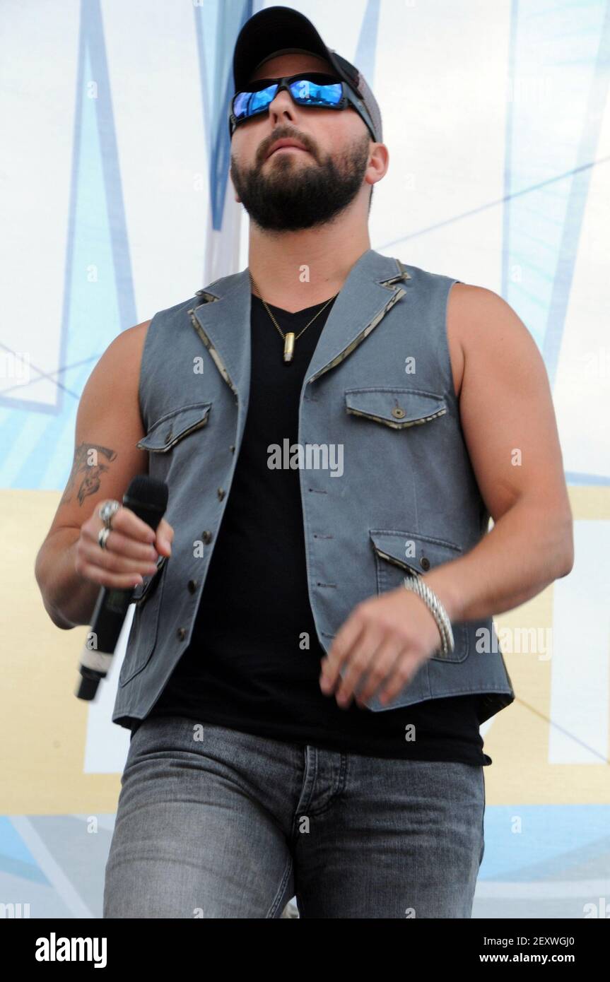 07 June 2014 - Nashville, Tennessee - Tyler Farr. 2014 CMA Music ...