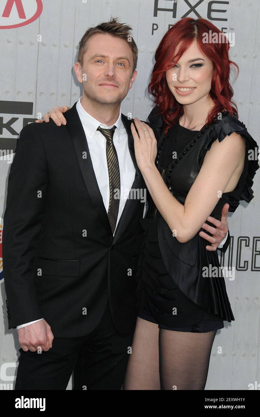 7 June 2014 - Culver City, California - Chris Hardwick, Chloe Dykstra ...