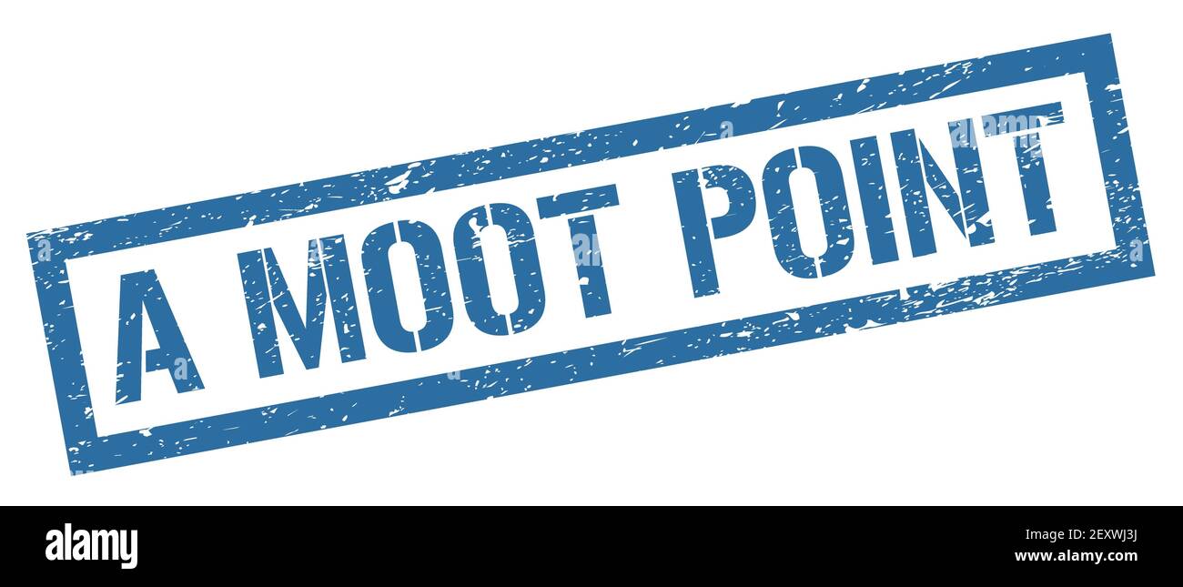 Moot point hi-res stock photography and images - Alamy